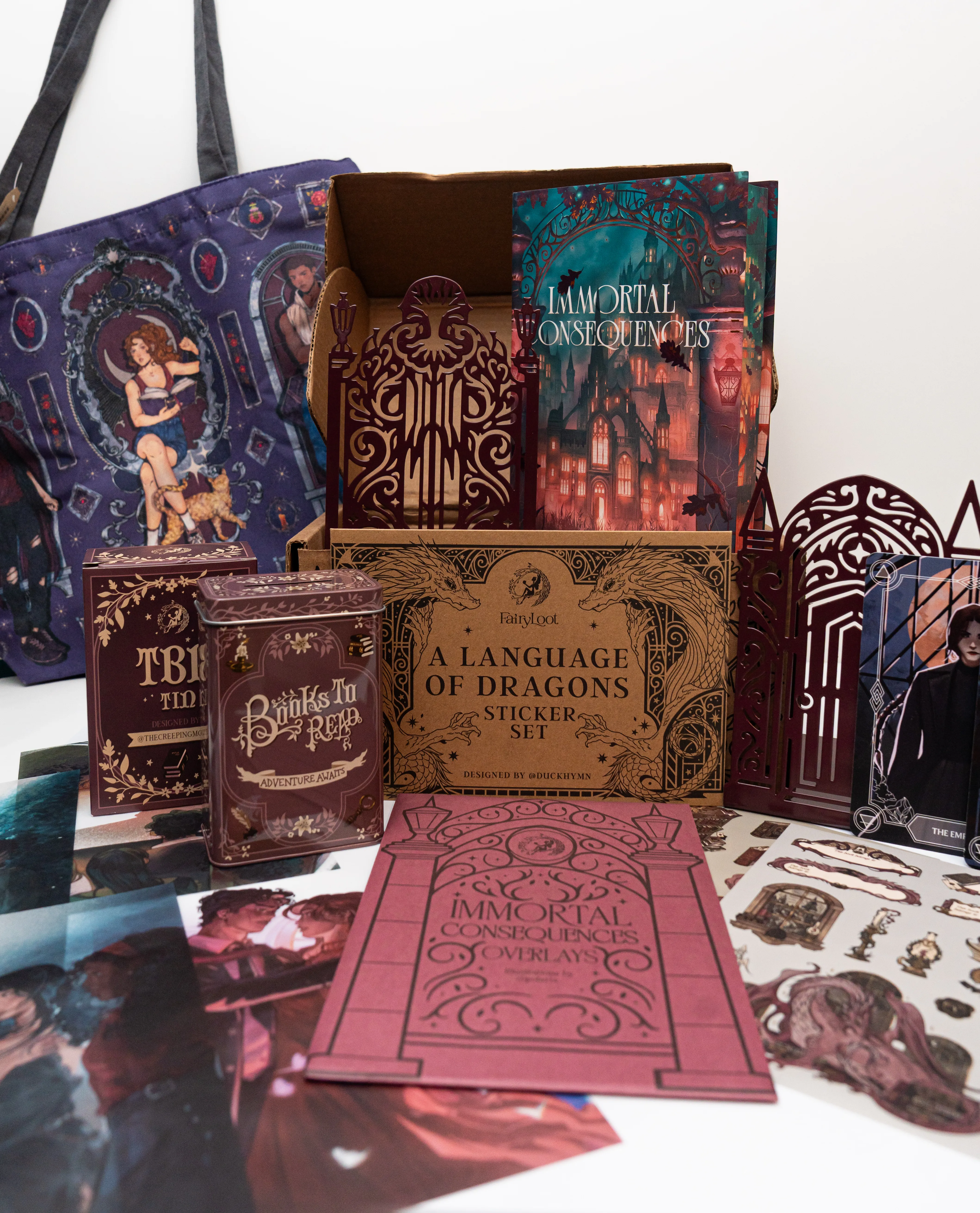 PAST BOXES: YA Book + Items Subscription – FairyLoot